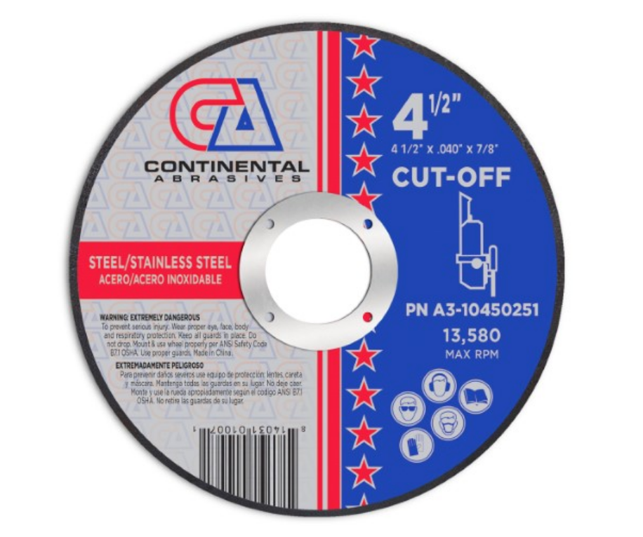 4 1/2" Professional Cut-off Wheel – Granite Man Products